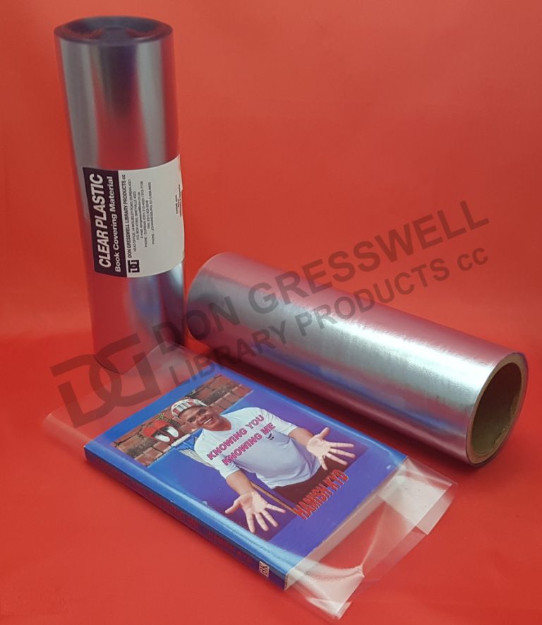 Book Cover , Plastic , Clear , 900mm x 50m | Don Gresswell