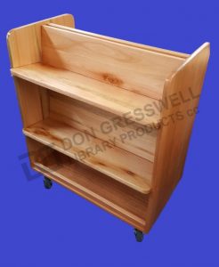 Book Trolley , Codex B , Wood | Don Gresswell